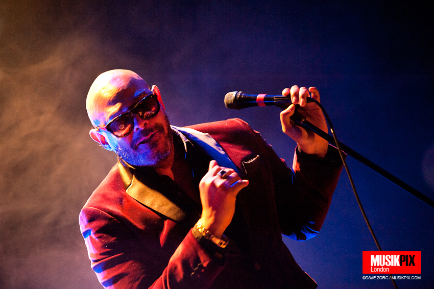 English rock musician Barry Adamson performed live at the Islington ...