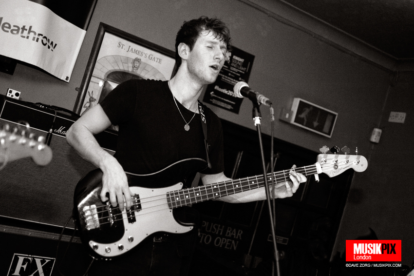 German rock band Sparkling performed live at the Prince Of Wales in ...