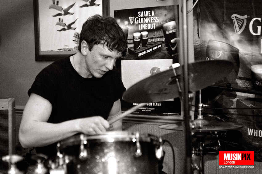 German rock band Sparkling performed live at the Prince Of Wales in ...