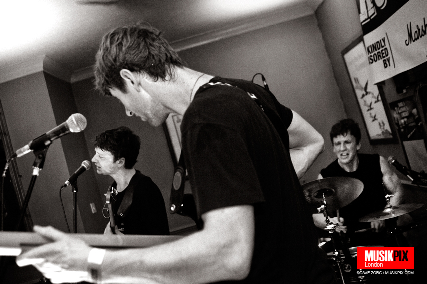 German rock band Sparkling performed live at the Prince Of Wales in ...