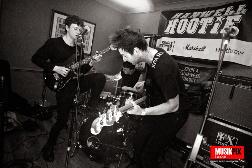 German rock band Sparkling performed live at the Prince Of Wales in ...