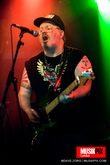 British punk band The Members performed live at The Garage in London ...